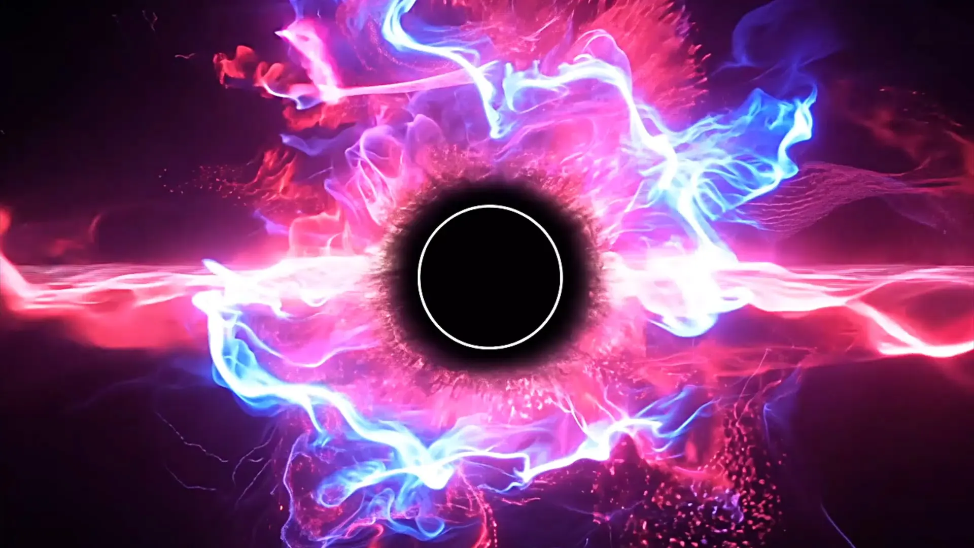 Space Energy Clash Background For Cinematic Logo Reveal | Videos